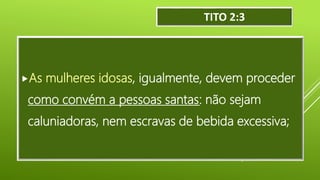 CARTA A TITO, CAPÍTULO 2 | PPTX