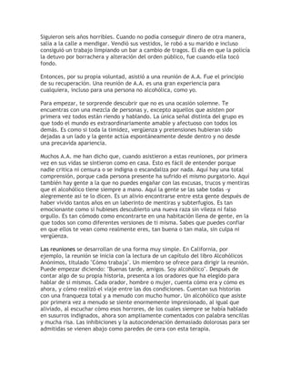 Carta a una mujer alcoholica | PDF