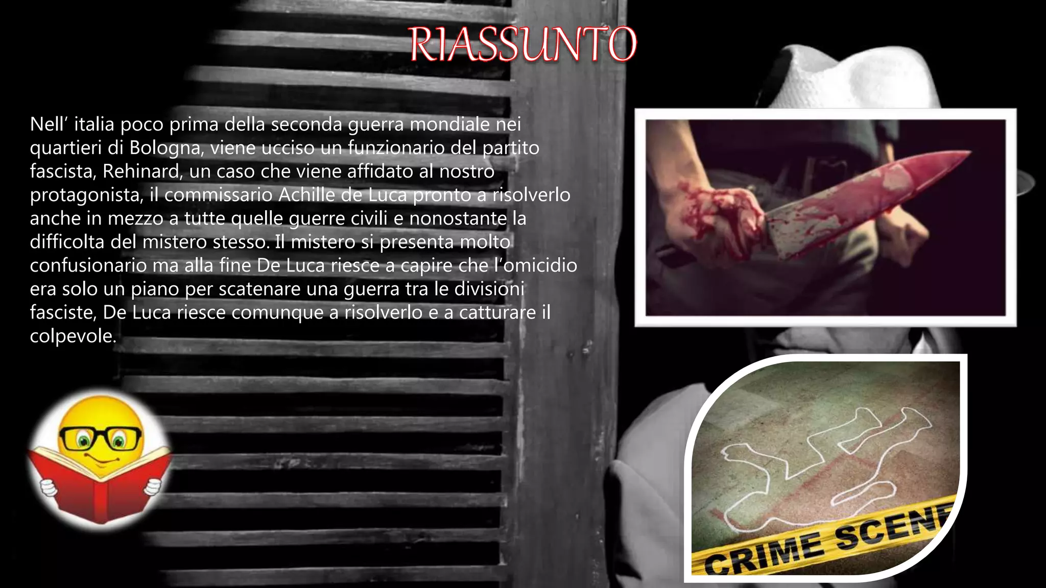 Carta Bianca - Carlo Lucarelli | PPTX