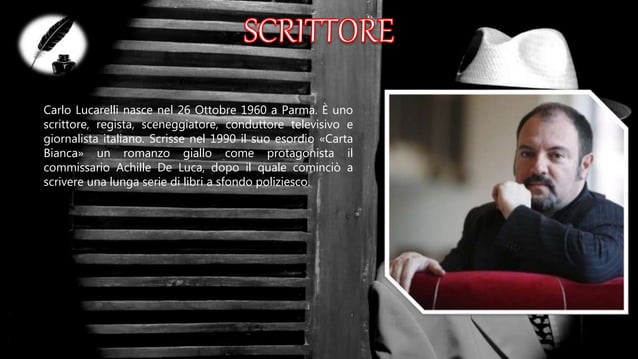 Carta Bianca - Carlo Lucarelli | PPTX