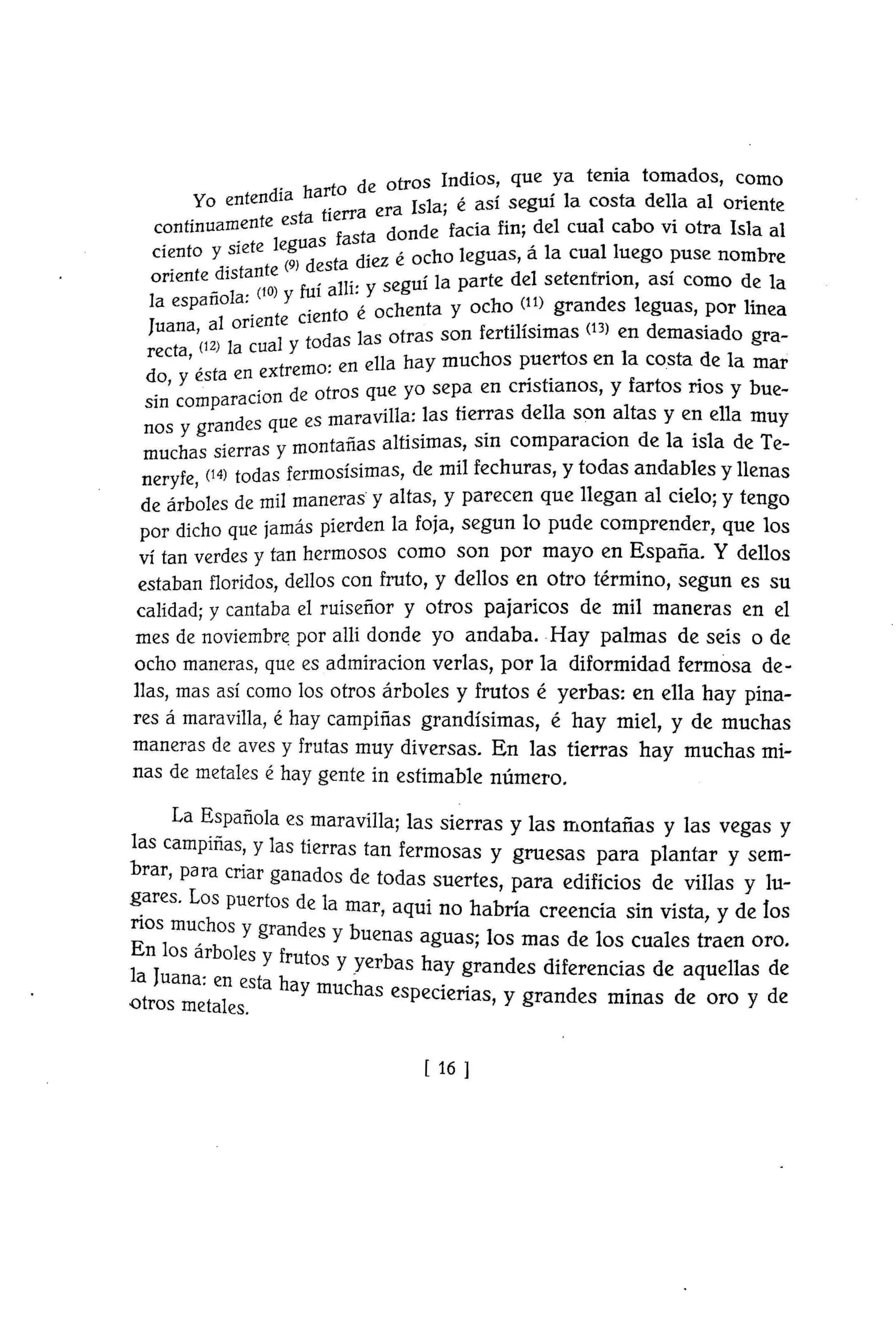 La Carta de Colon anunciando el descubrimiento del Nuevo Mundo | PDF
