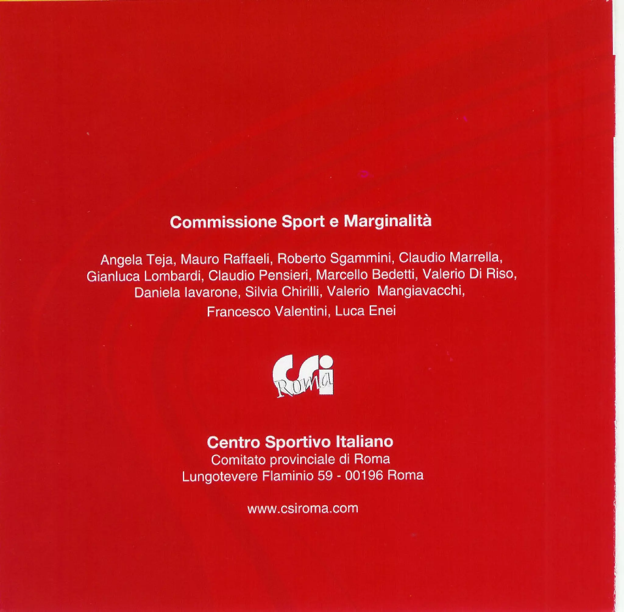 Carta dei valori sport e marginalità | PDF