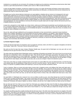 Carta del jefe seattle | DOC