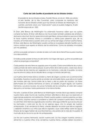 Carta del Jefe Seattle al presidente de los Estados Unidos.pdf