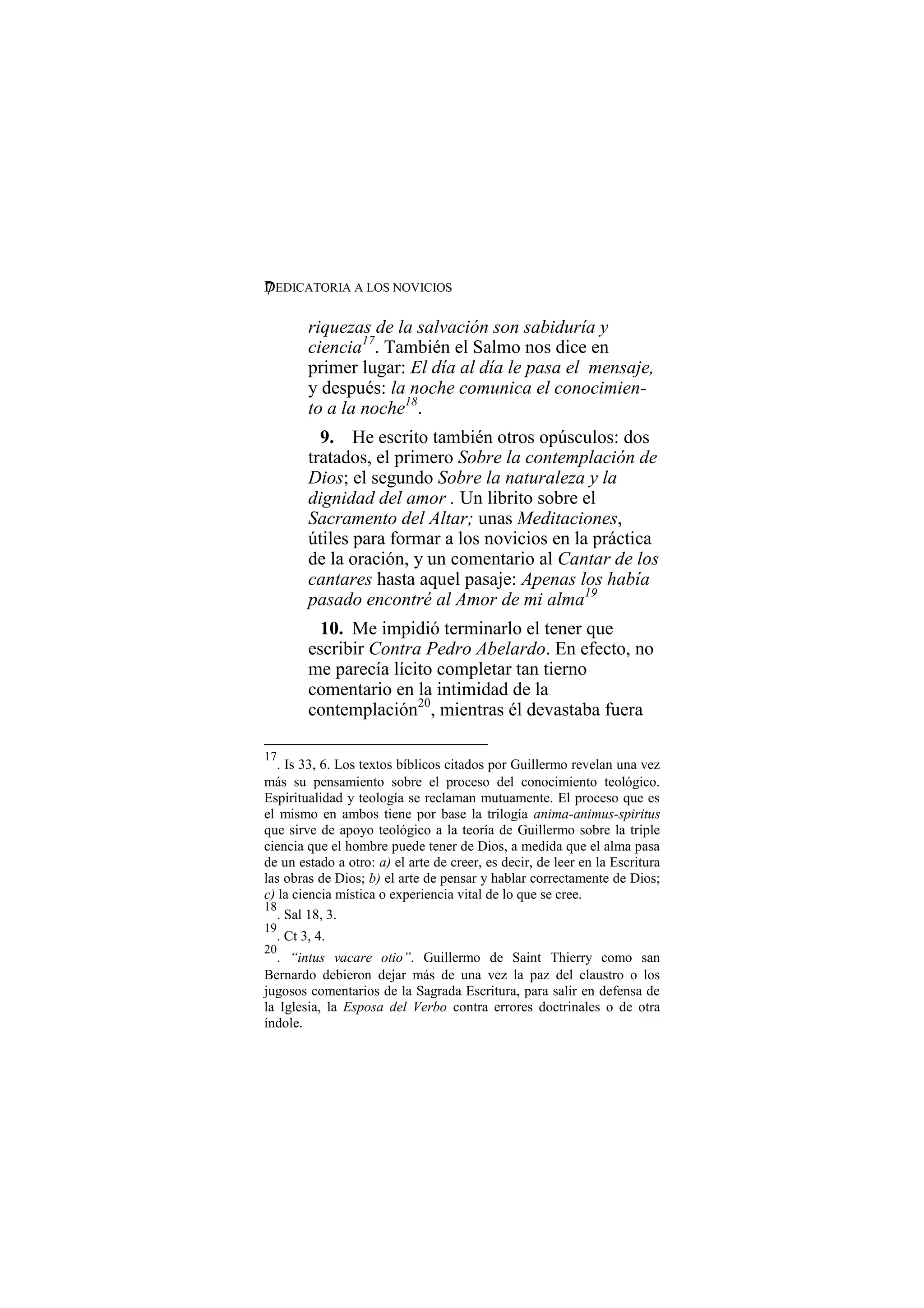 Carta de oro guillermo de saint thierry | DOCX