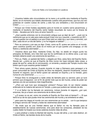 Carta de pablo a la comunidad en laodicea | PDF
