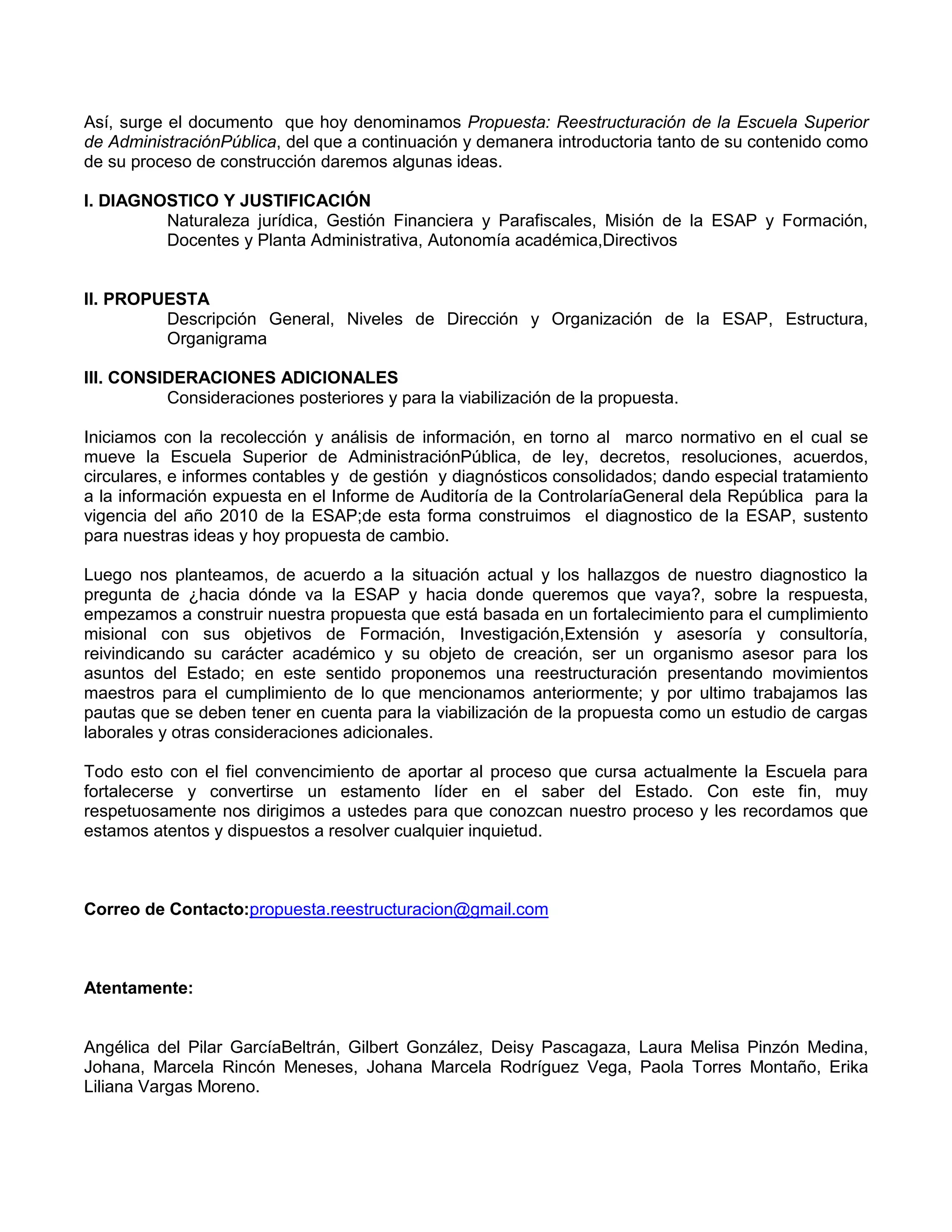 Carta de presentacion | DOCX