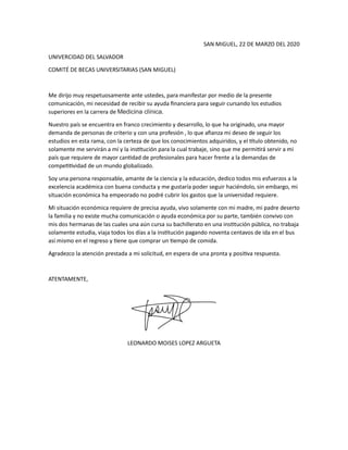 Carta De Solicitud De Beca Universitaria Como Hacer Una Carta De