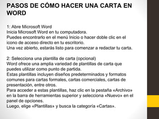 Crear una carta en Word de forma professional.pptx