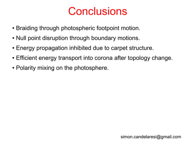 Magnetic field line braiding in the solar atmosphere | PPT