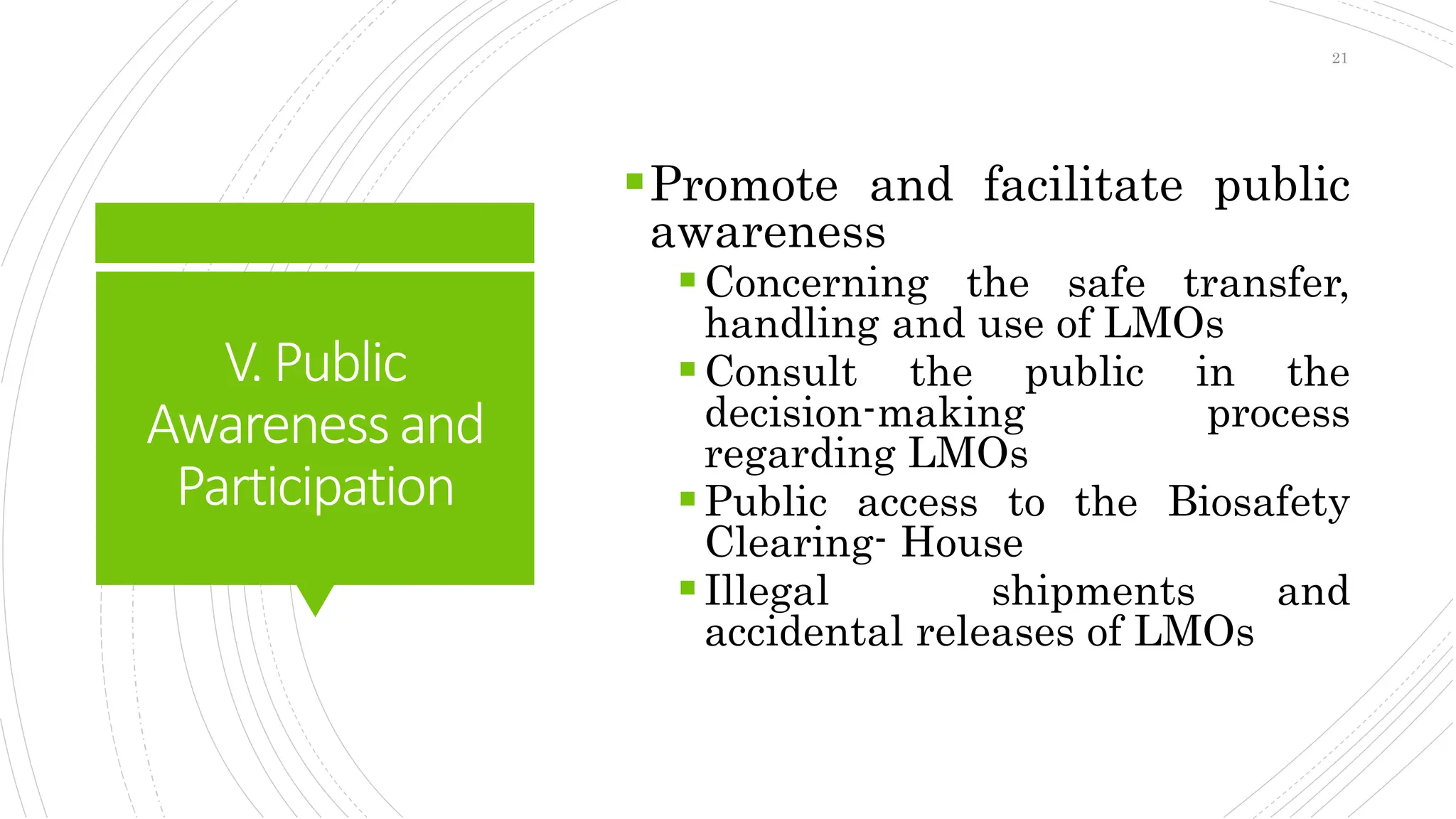 Cartagena Protocol on Biosafety to the Convention on Biological ...
