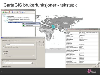 BK2011 Statoil - CartaGIS, En utvidelse av ArcGIS | PPT