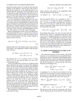 Cartans Equations Define A Topological Field Theory Of The Bf Type | PDF