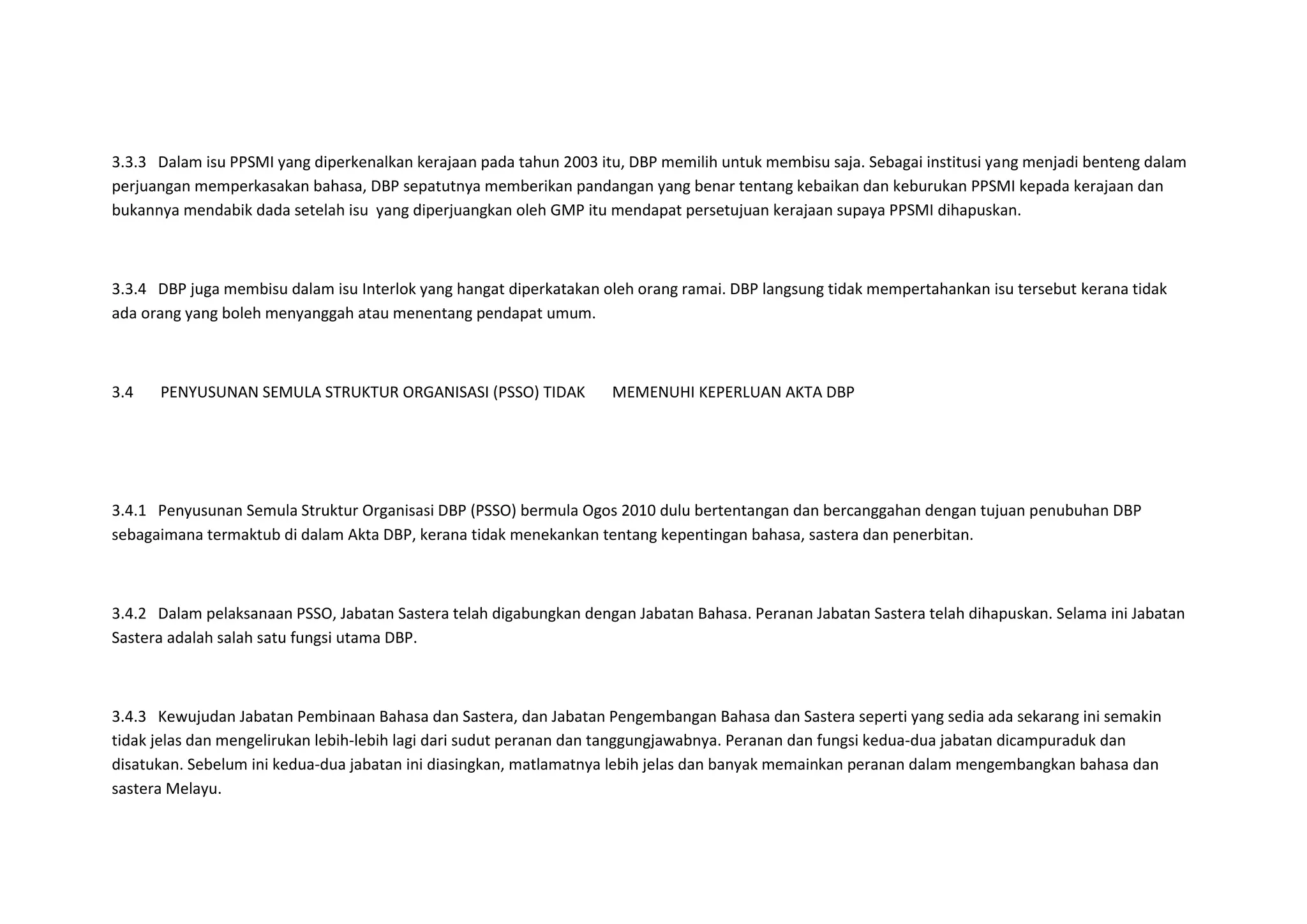 Carta organisasi dbp | DOCX