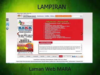 Carta organisasi mara | PPTX