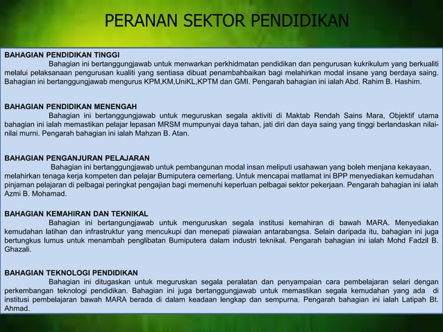 Carta organisasi mara | PPTX