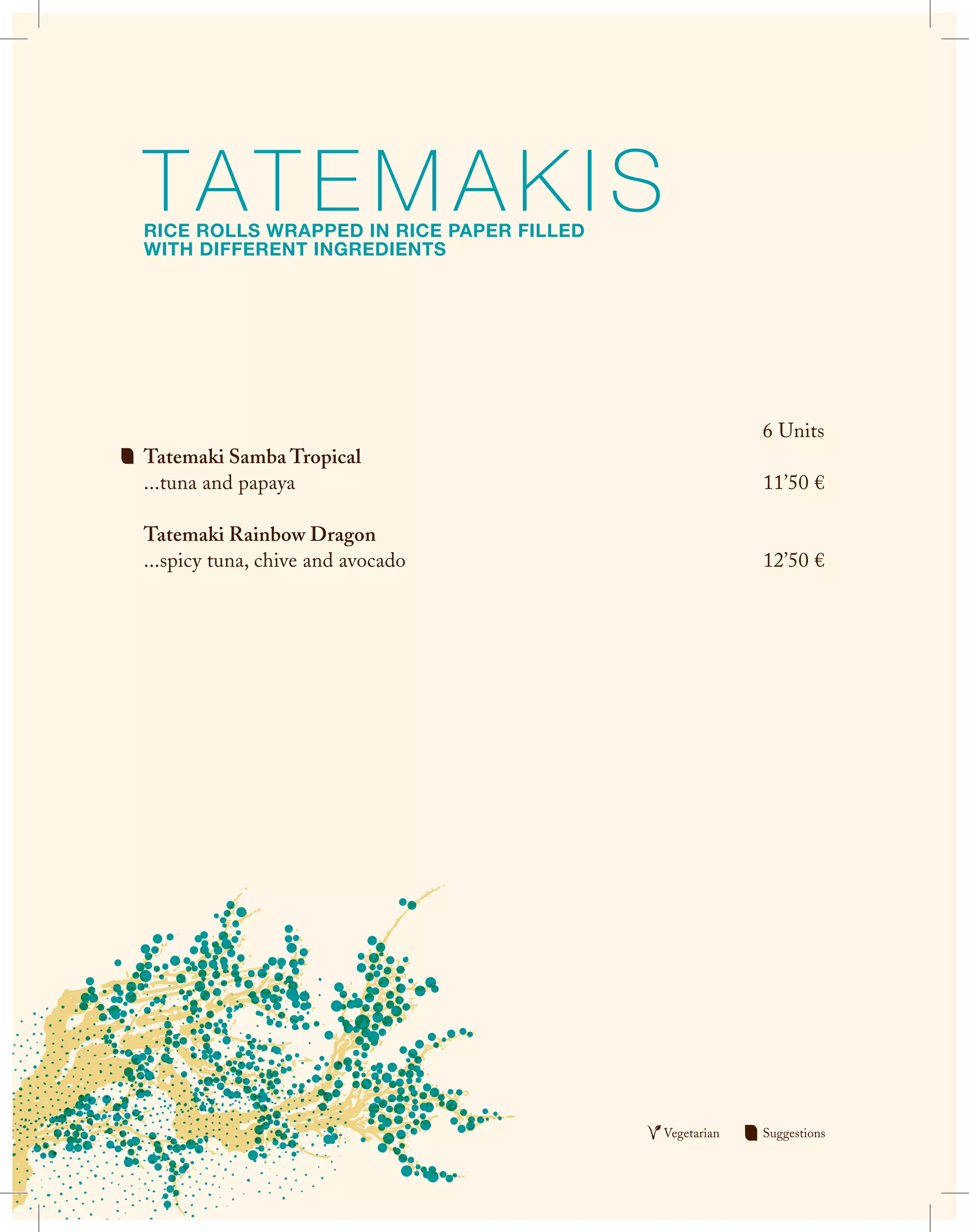 IKIBANA MENU CART (English) | PDF