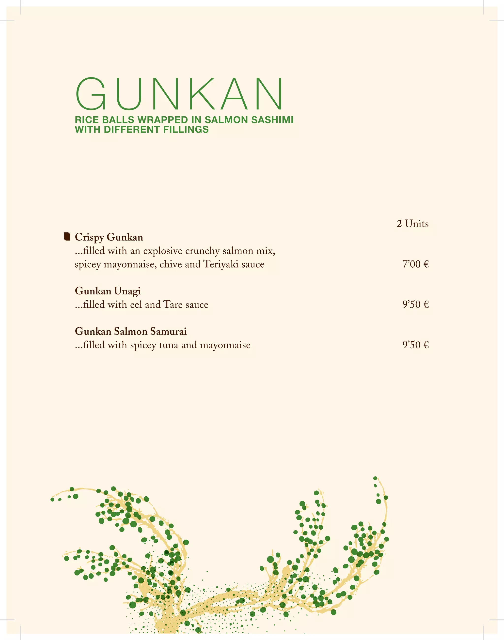 IKIBANA MENU CART (English) | PDF