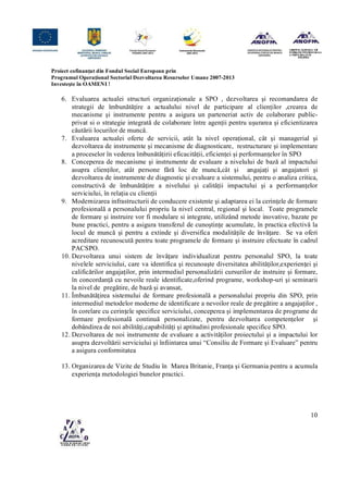 Carta proiect pacspo | PDF