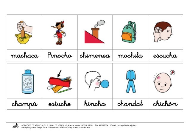 Objetos con ch - Imagui