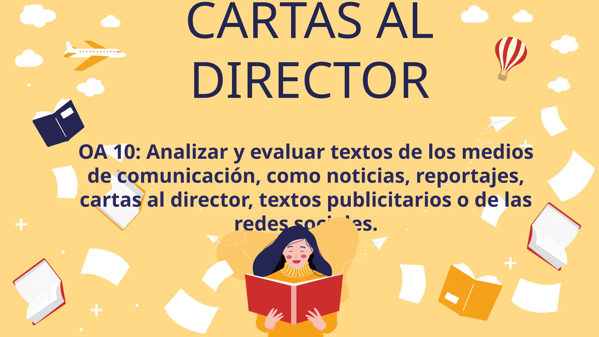 cartas al director. conocer la estructura | PPTX