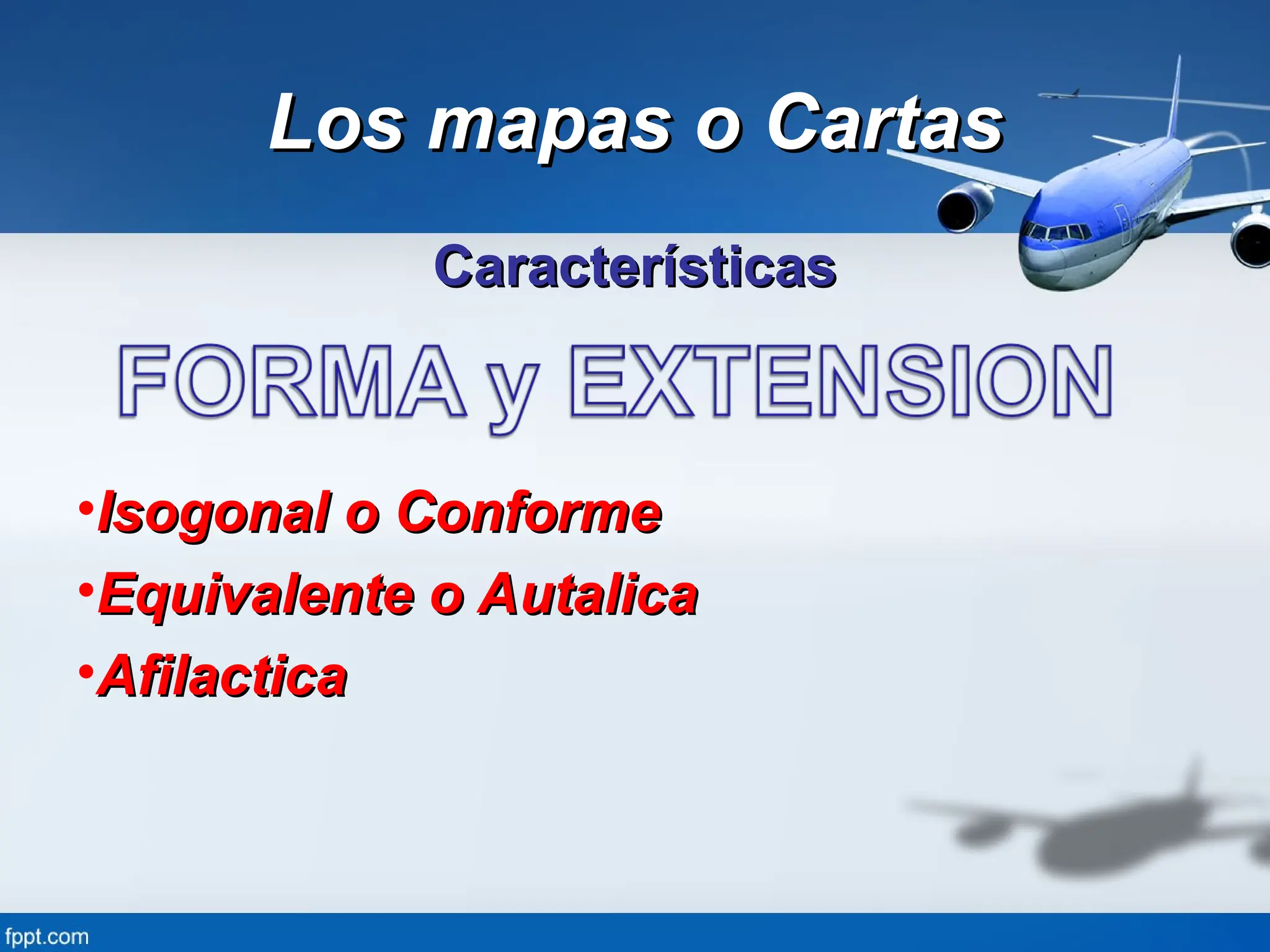 cartas proyecciones en la aviacion, usos y metodos | PPT