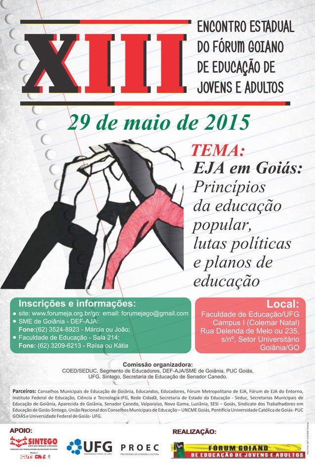 Cartaz XIII EJA 2015 | PDF