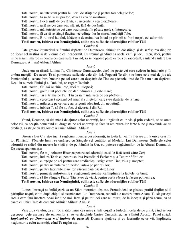 Carte De Acatiste Paraclise Canoane Rugaciuni | PDF