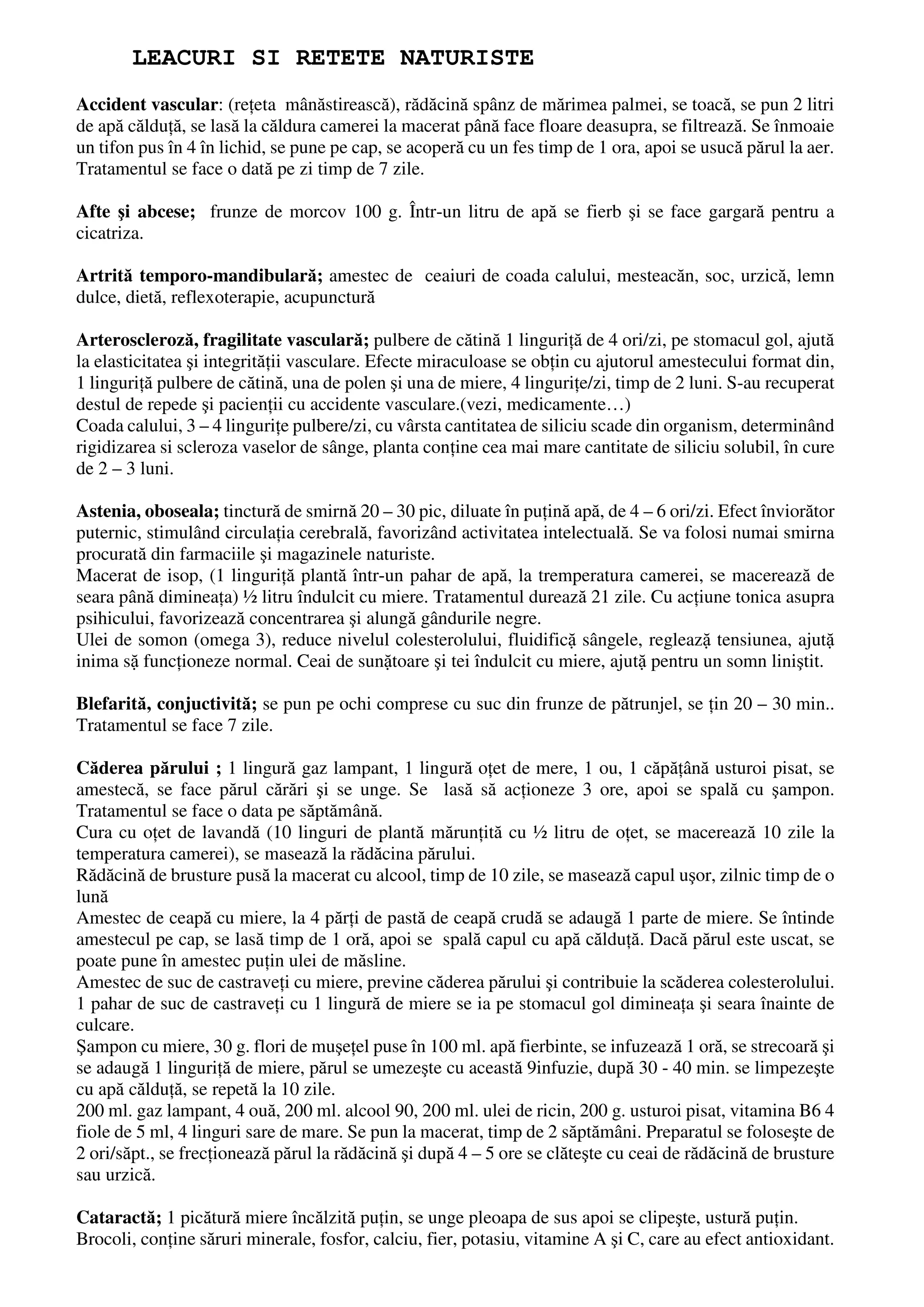 Carte leacuri siretetenaturiste | PDF