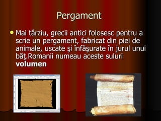 Cartea | PPT