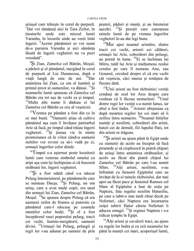 Cartea lui zamolxe | PDF