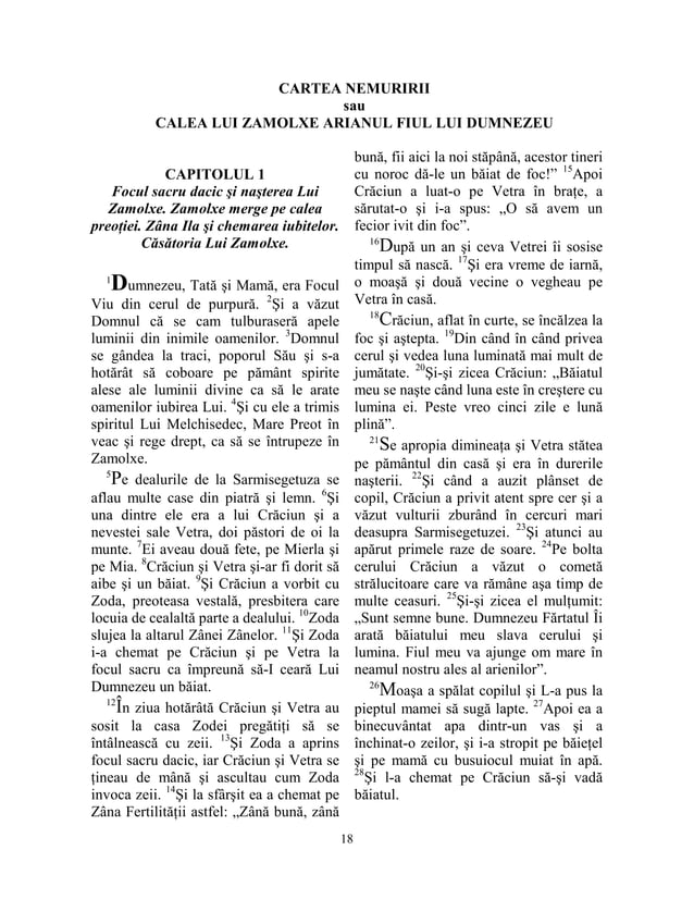 Cartea lui zamolxe | PDF