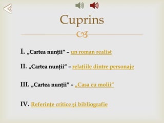 Cartea nunţii pîrvu cătălin | PPTX