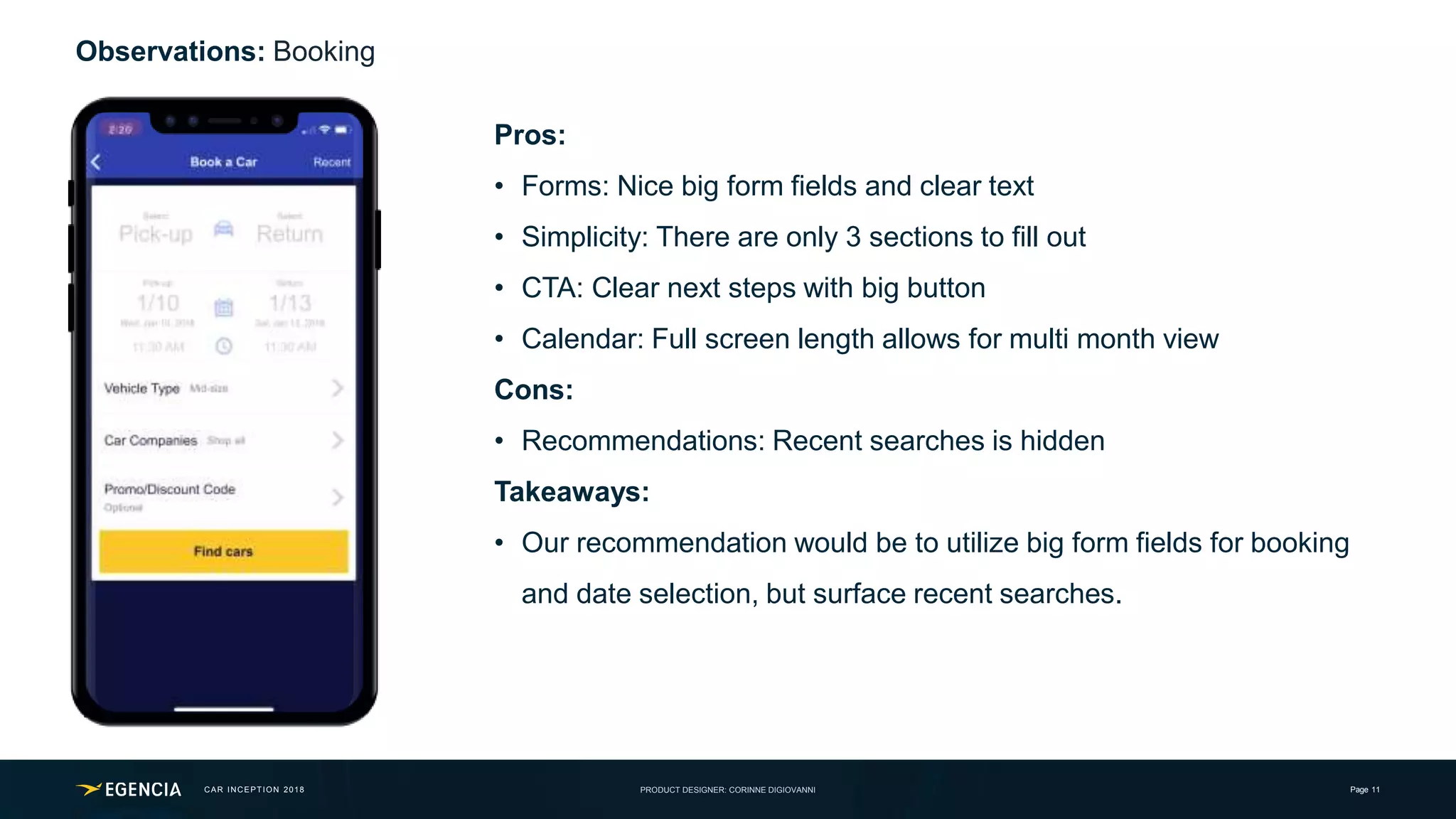 Product Teardown - Car Rental Apps | PPTX