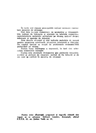 Cartea STRUNGARULUI - 1962 | PDF