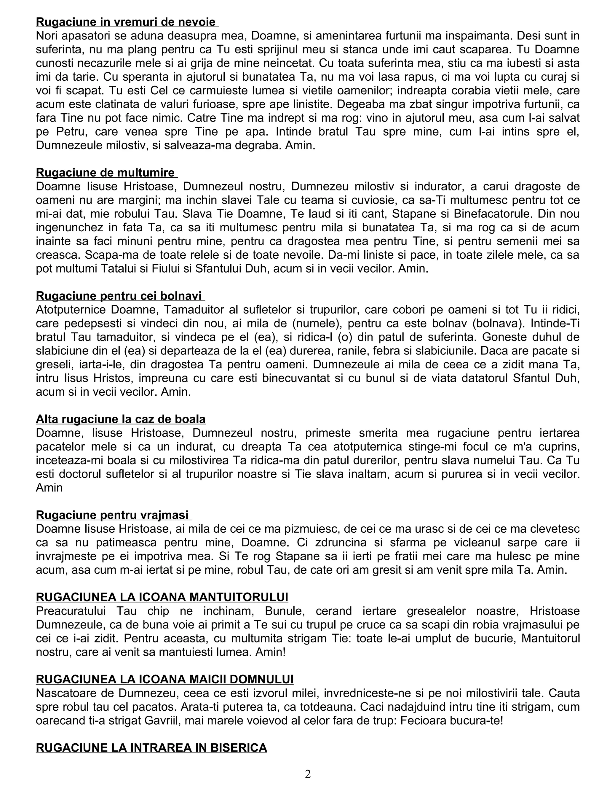 Carte De Rugaciuni | PDF