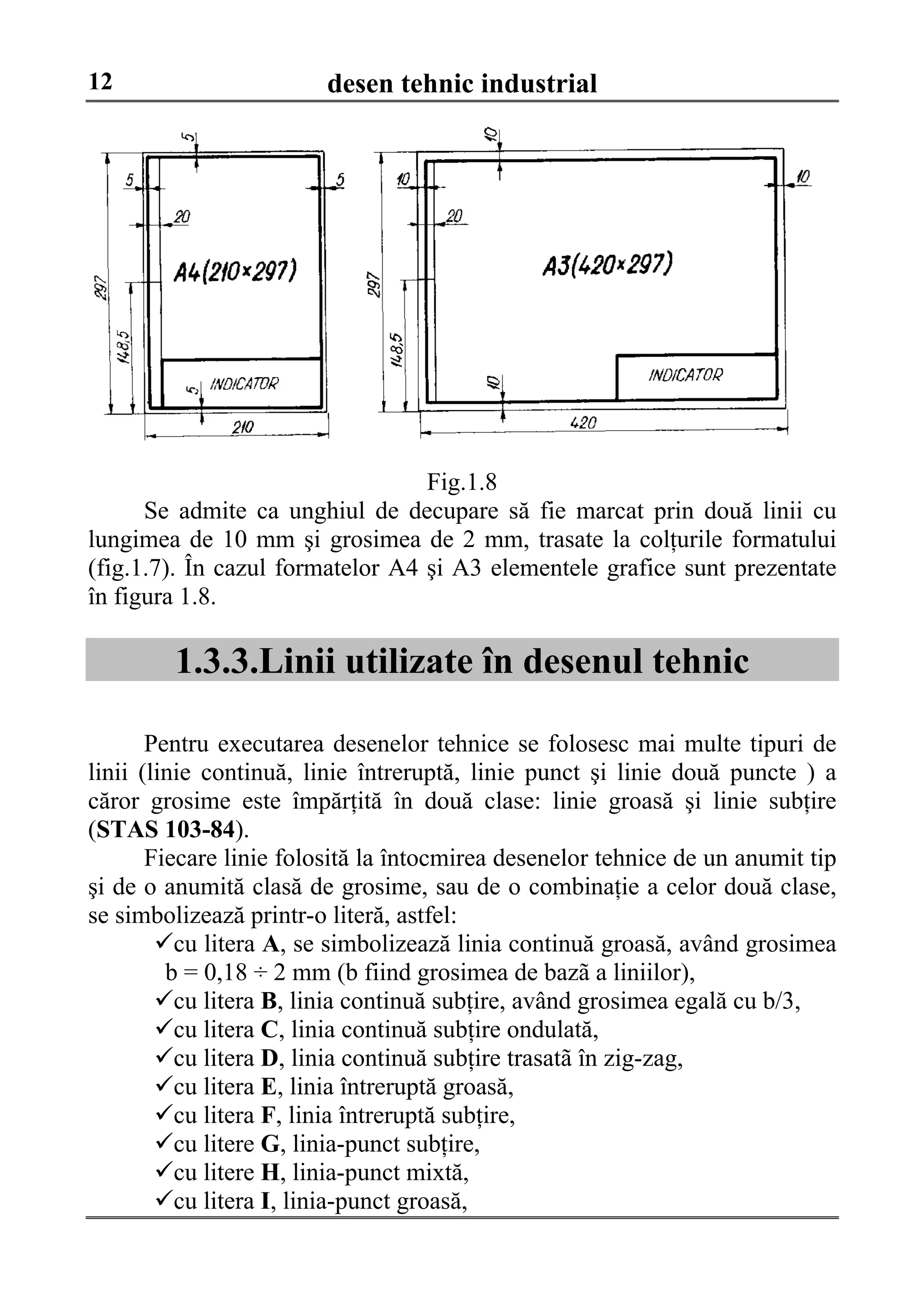 Carte desen tehnic & geometrie descriptiva | PDF