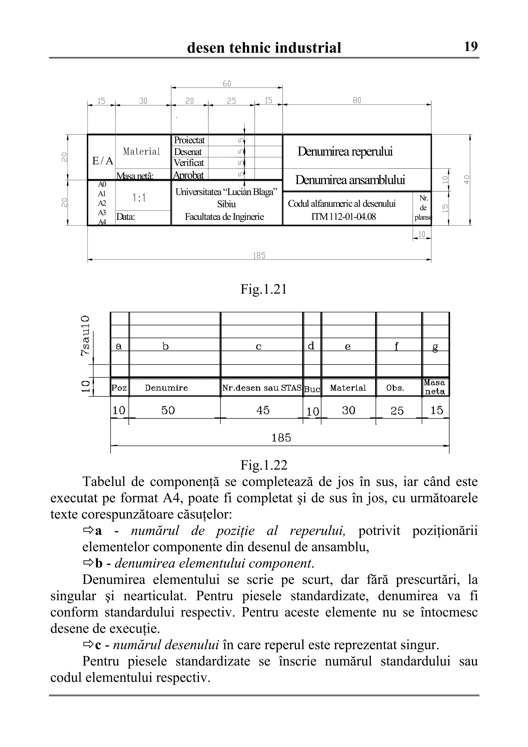Carte desen tehnic & geometrie descriptiva | PDF