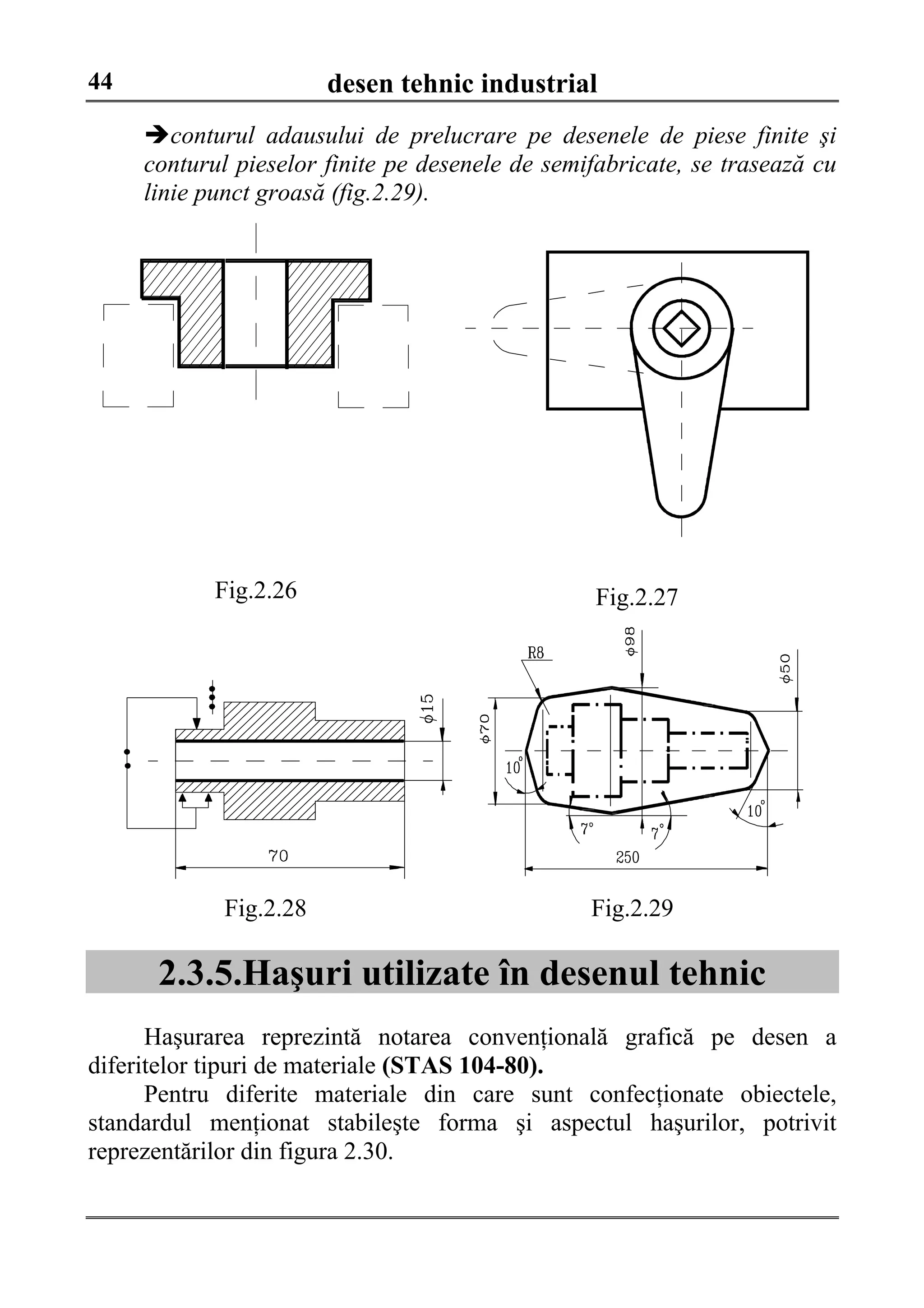 Carte desen tehnic & geometrie descriptiva | PDF