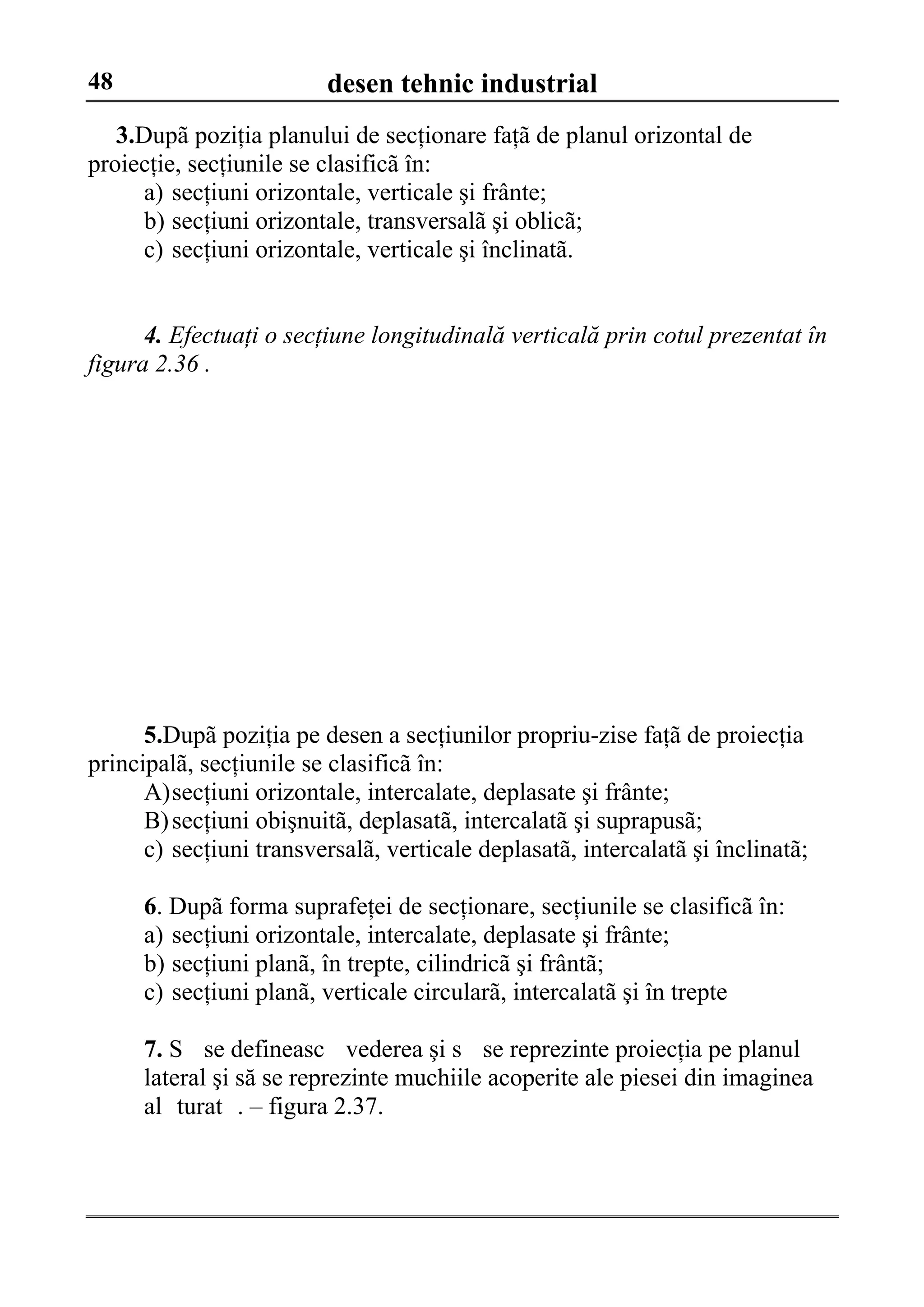 Carte desen tehnic & geometrie descriptiva | PDF