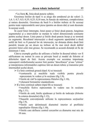 Carte desen tehnic & geometrie descriptiva | PDF