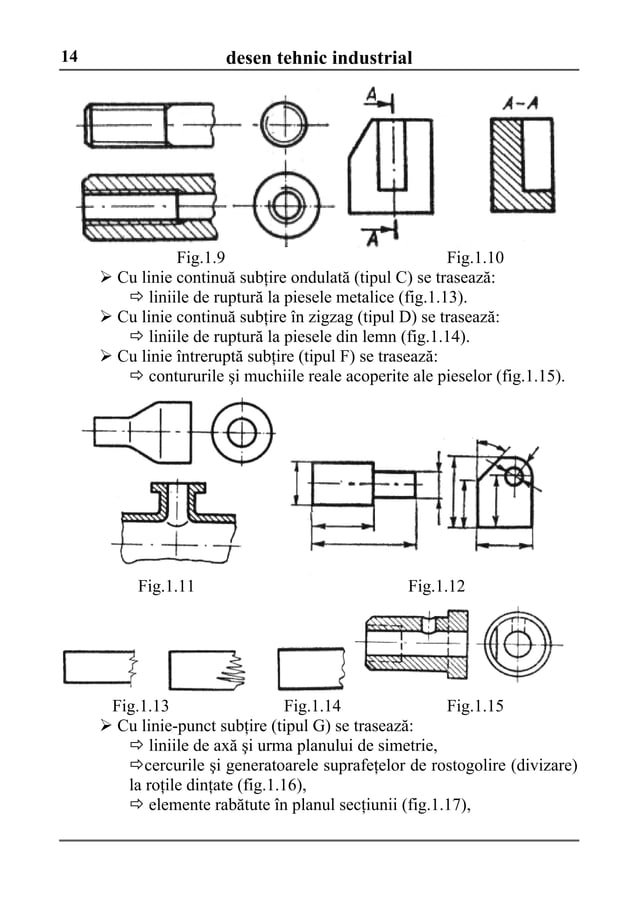 Carte desen tehnic & geometrie descriptiva | PDF