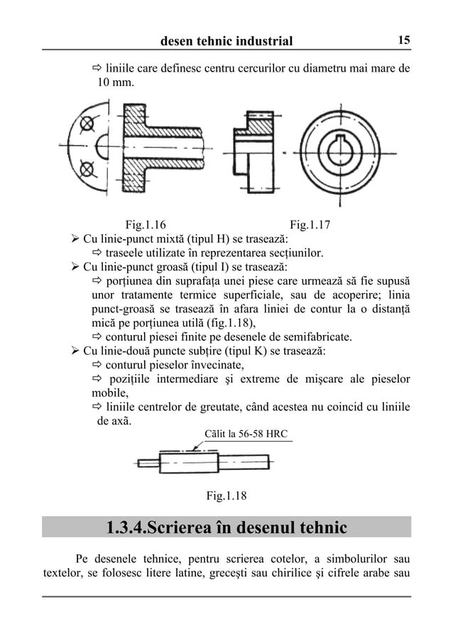 Carte desen tehnic & geometrie descriptiva | PDF
