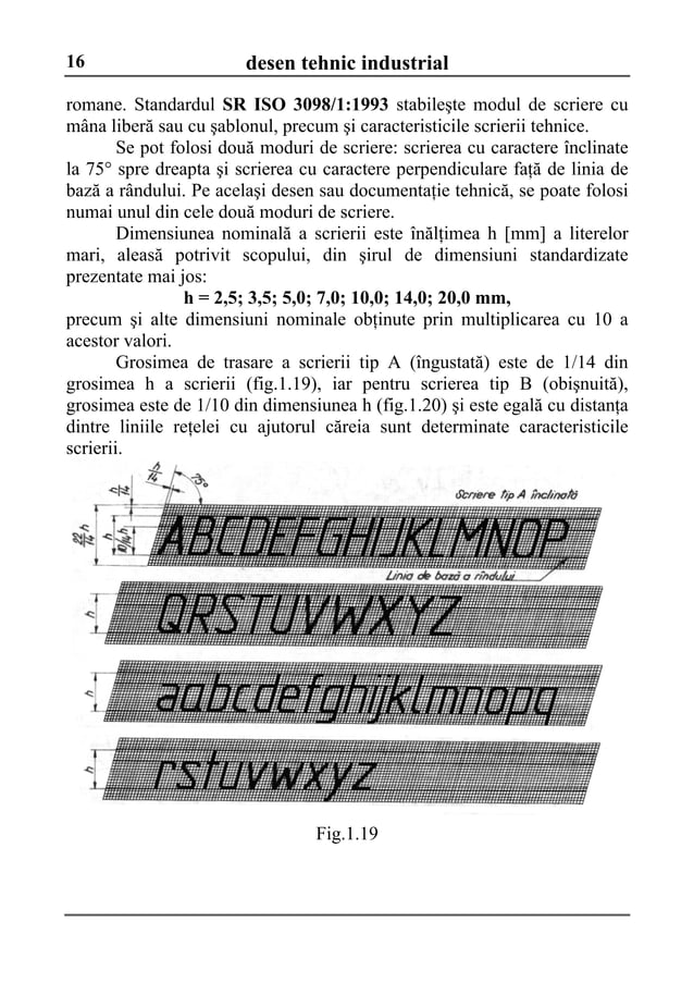 Carte desen tehnic & geometrie descriptiva | PDF