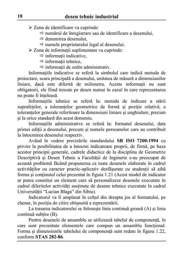 Carte desen tehnic & geometrie descriptiva | PDF