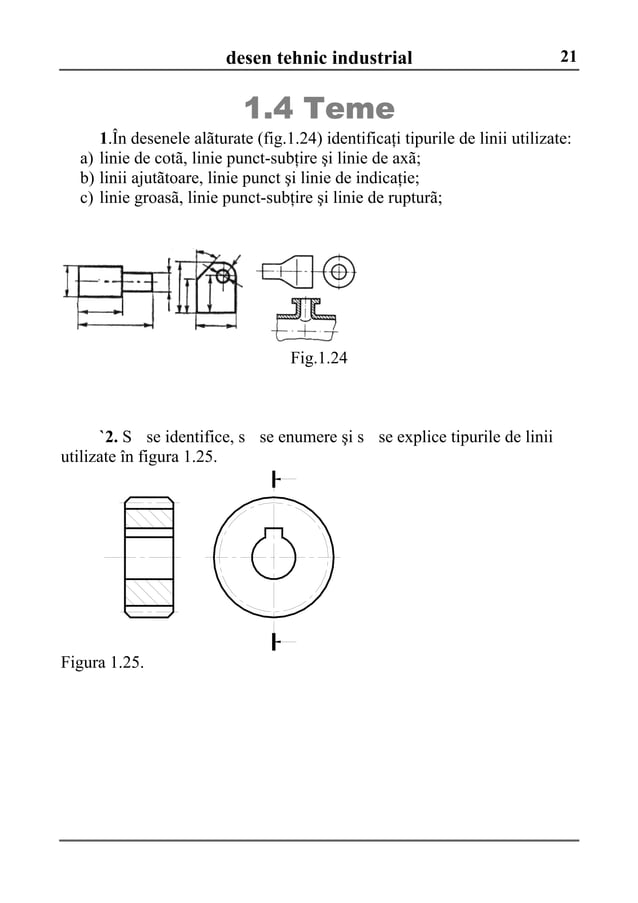 Carte desen tehnic & geometrie descriptiva | PDF