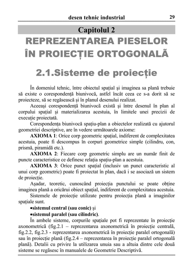 Carte desen tehnic & geometrie descriptiva | PDF