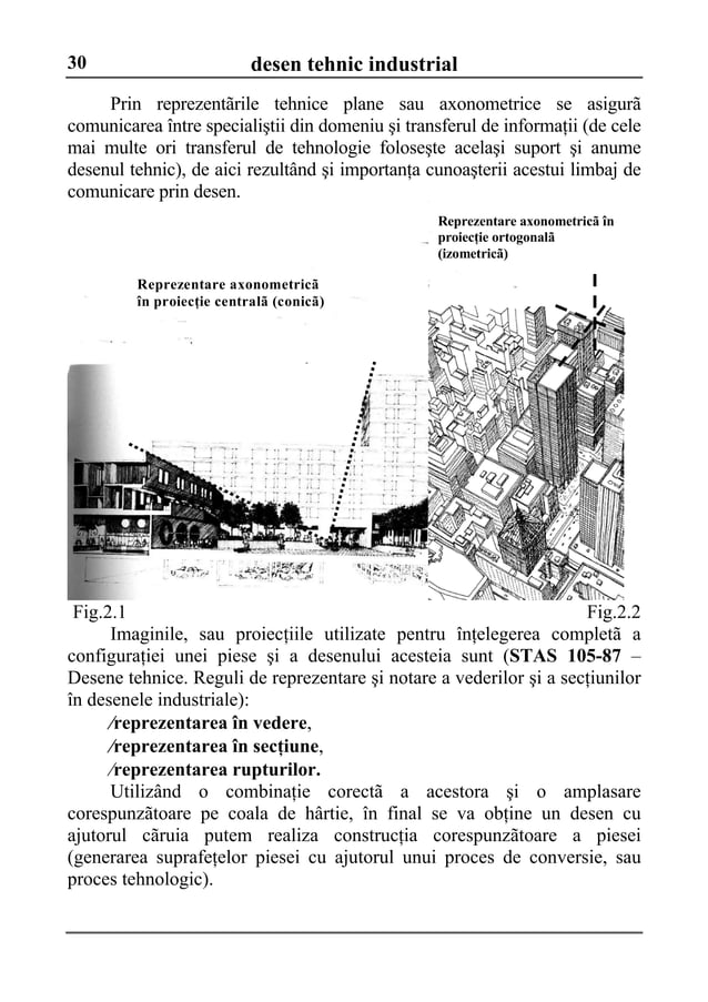 Carte desen tehnic & geometrie descriptiva | PDF
