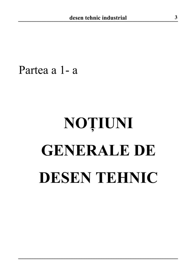 Carte desen tehnic & geometrie descriptiva | PDF