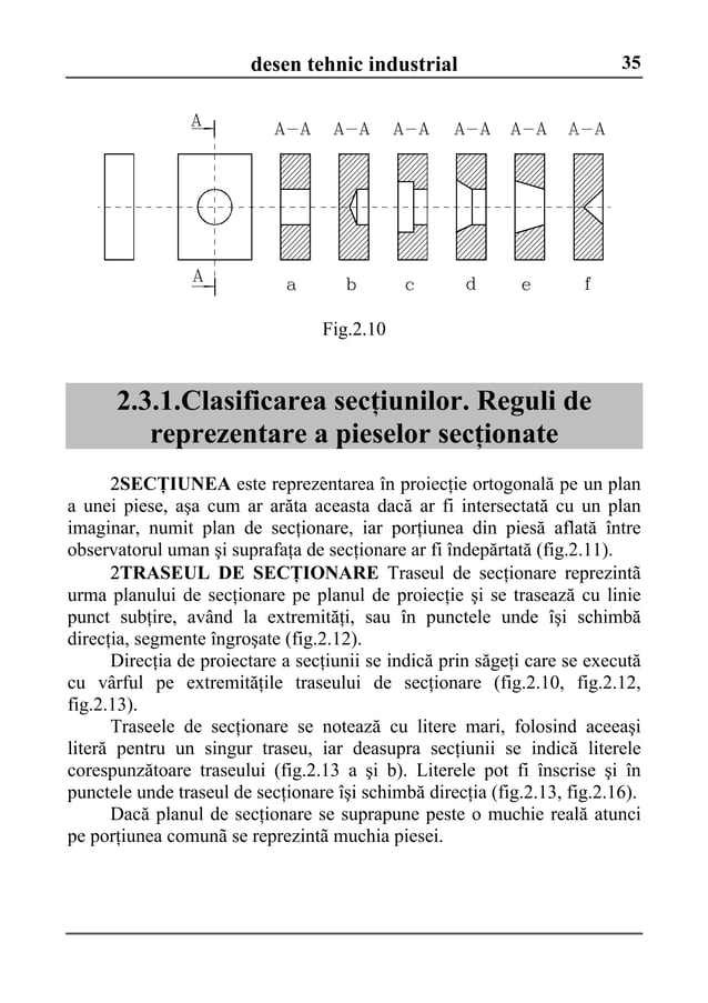 Carte desen tehnic & geometrie descriptiva | PDF